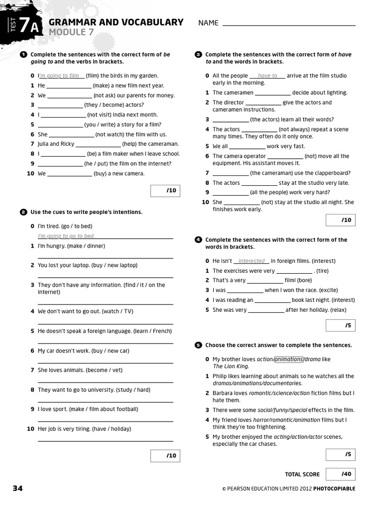 Test 7A | PDF