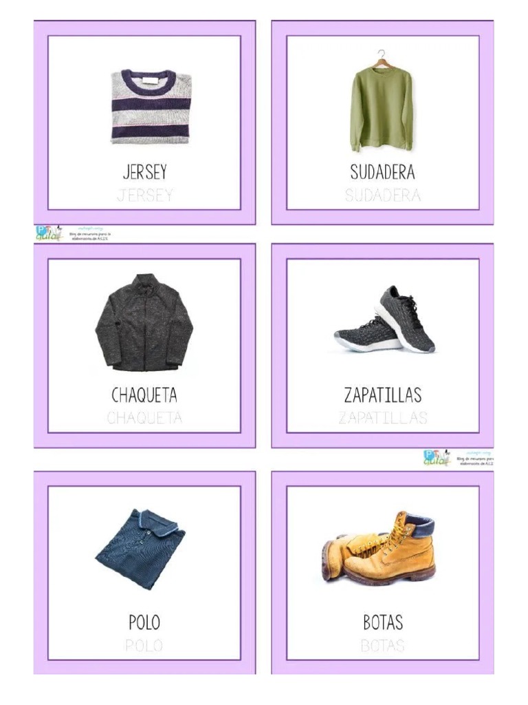 prendas de vestir | PDF