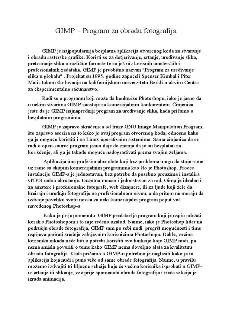 GIMP PDF