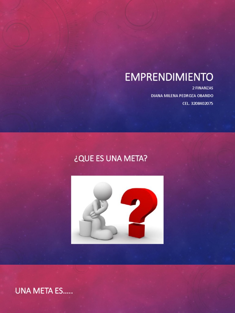 Clase #1 Metas y Propósito de Vida | PDF