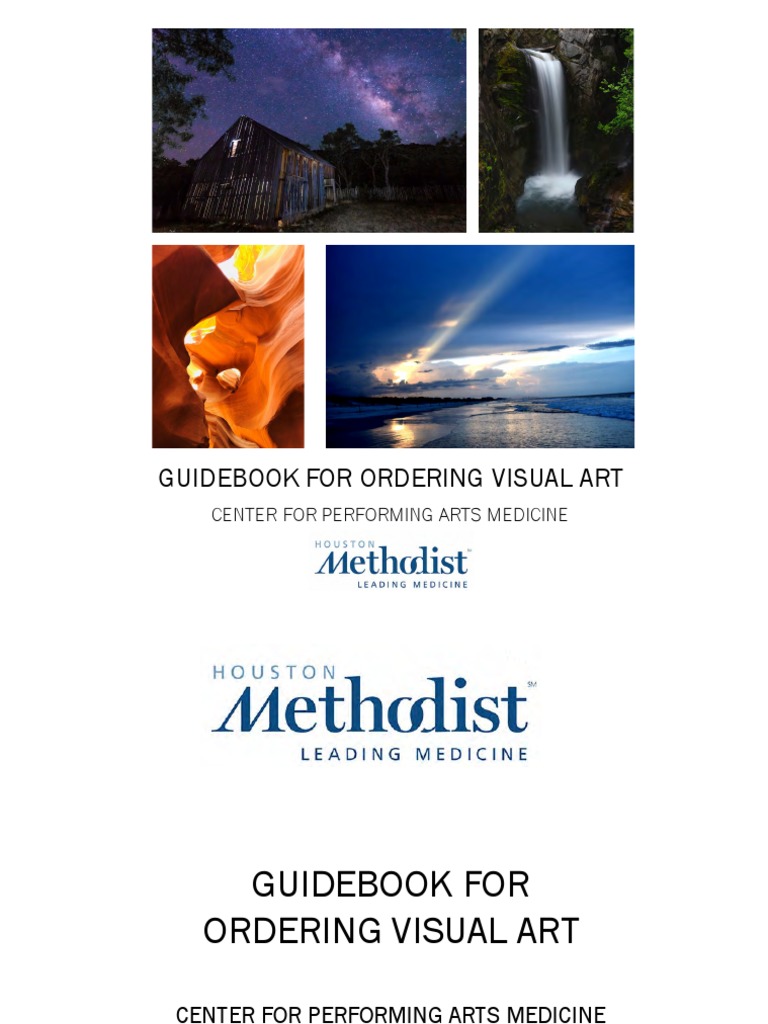 Guidebook For Ordering Visual Art: Center For Performing Arts Medicine ...