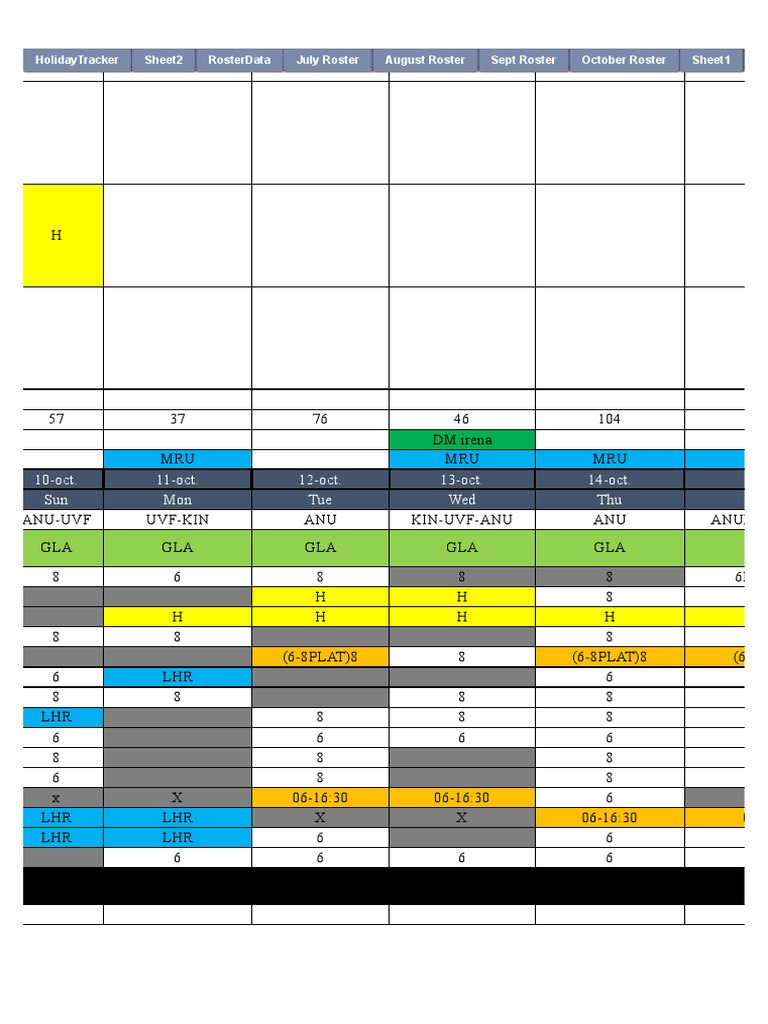 Updated Roster | PDF