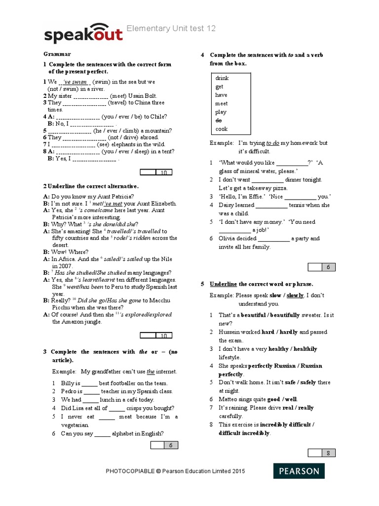Unit 11:12 EF Elem | PDF