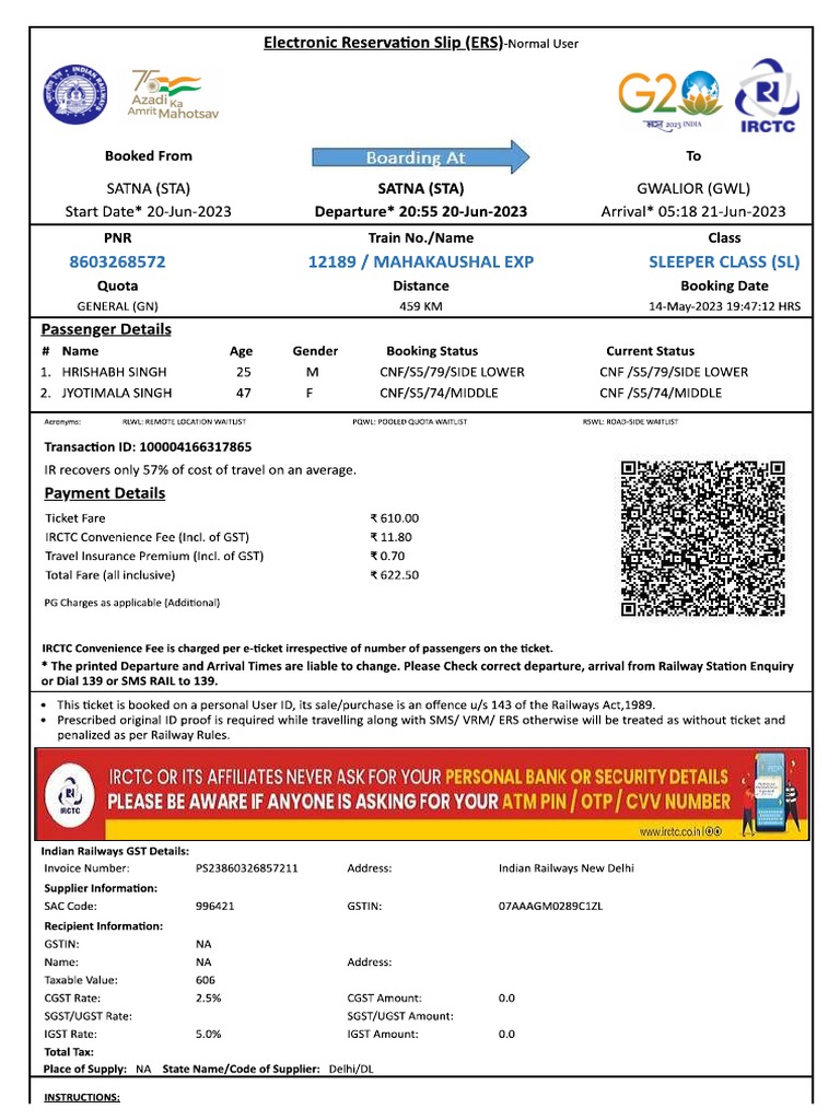 Satna To Gwalior | PDF