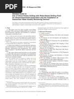ASTM-D 1586 Standard Penetration Test (SPT) and Split-Barrel Sampling | PDF