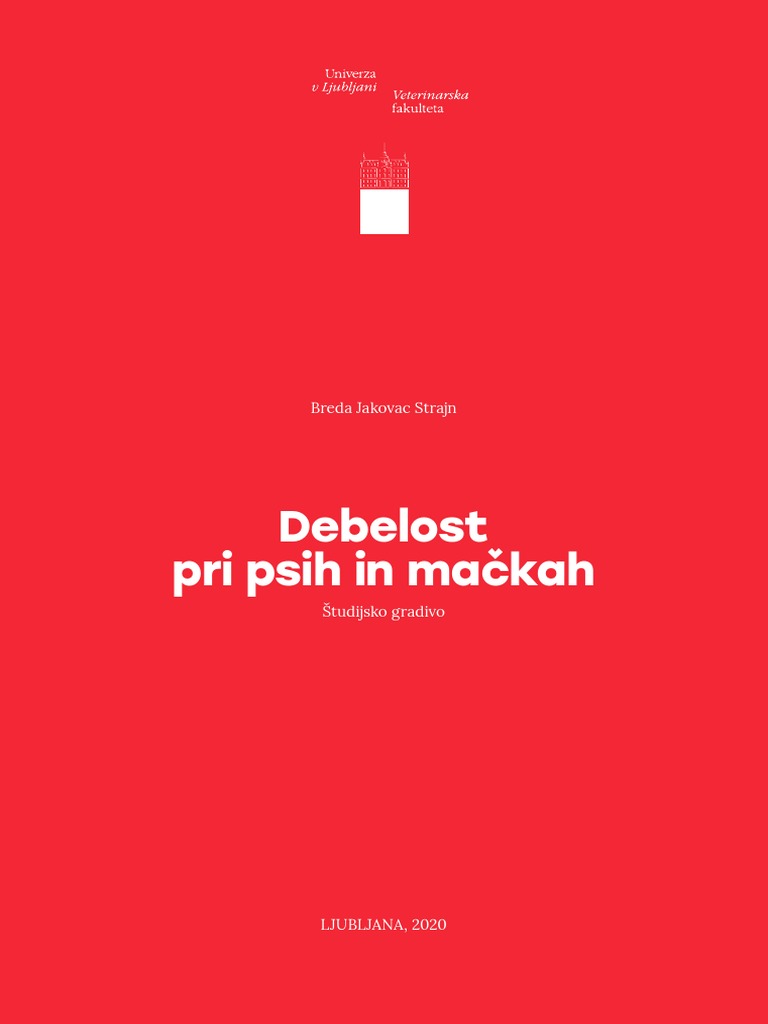 Debelost Pri Psih in Mačkah Študijsko Gradivo | PDF