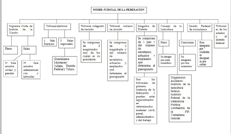 ORGANIGRAMA PJF | PDF