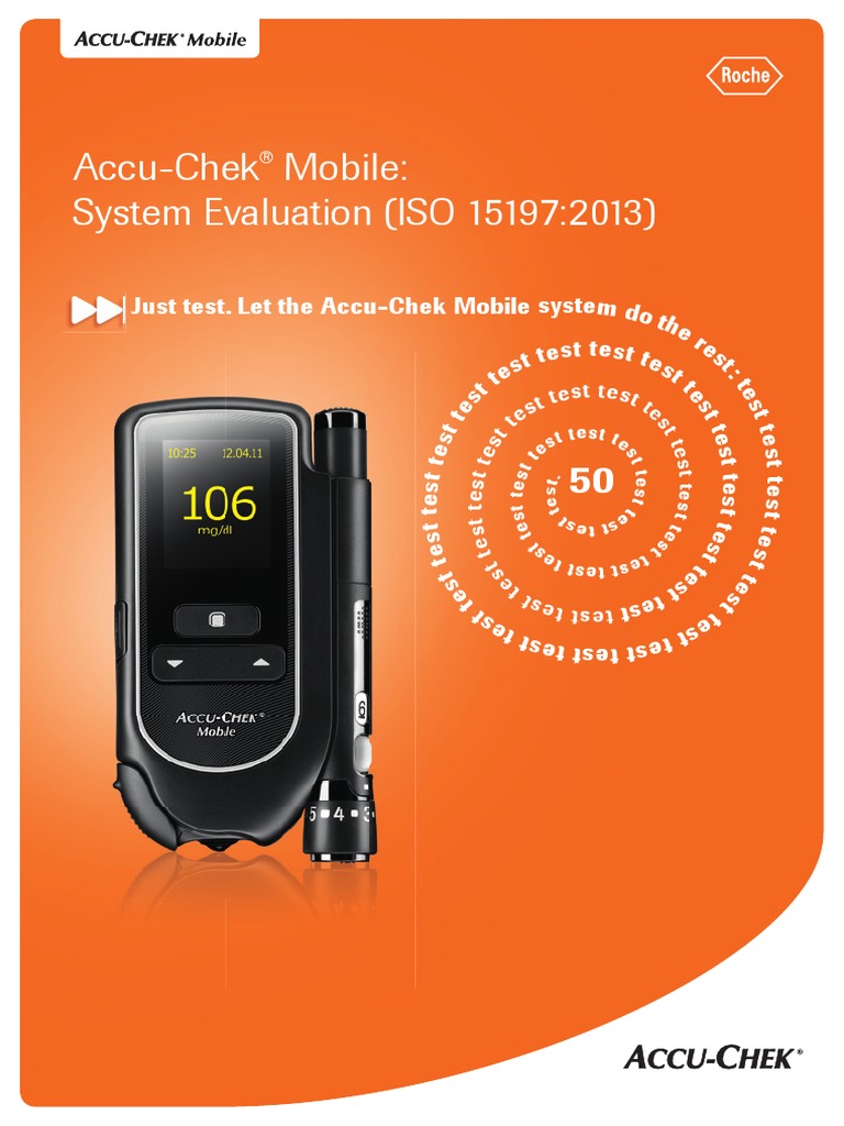 Accu-Chek Mobile System Evaluation Report Iso Engl | PDF