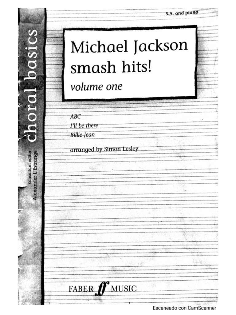 Michael Jackson Smash Hits! | PDF