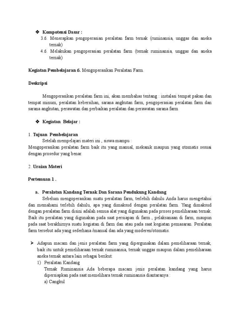 Materi Ajar 3.6 Kelas X Atu Dan Atr | PDF