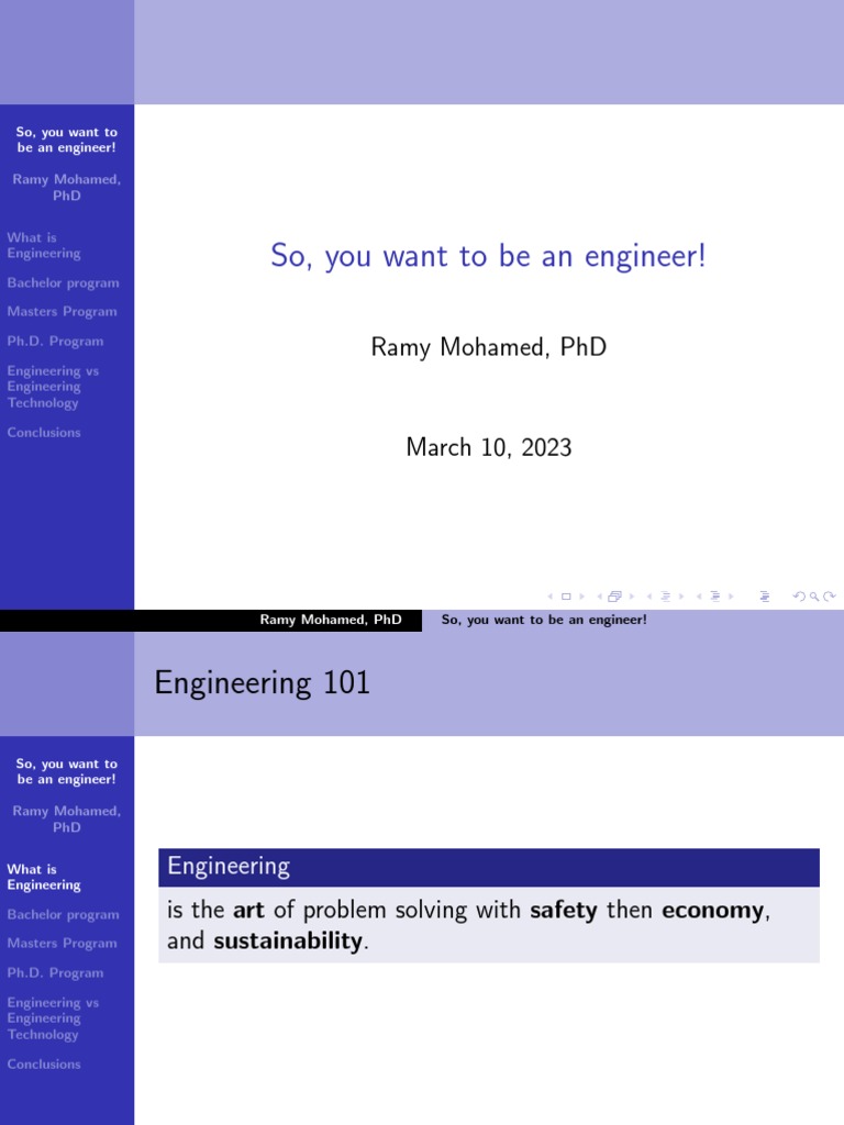 Pathways to Becoming an Engineer | PDF