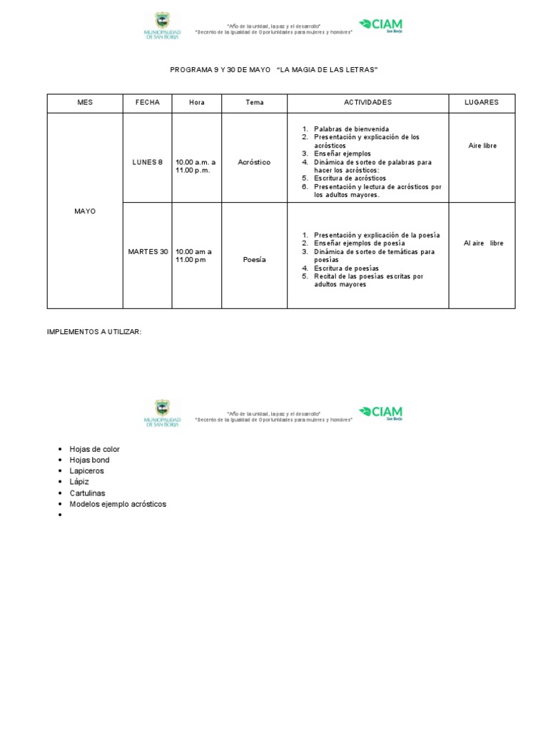 La Magia de Las Letras - CIAM (2) (Reparado) | PDF
