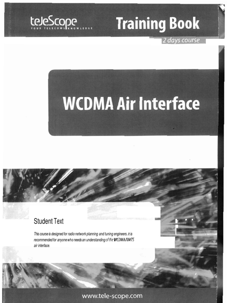 WCDMA Air Interface | PDF | High Speed Packet Access | Radio Resource Management