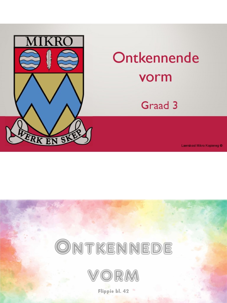 Ontkennende Vorm | PDF