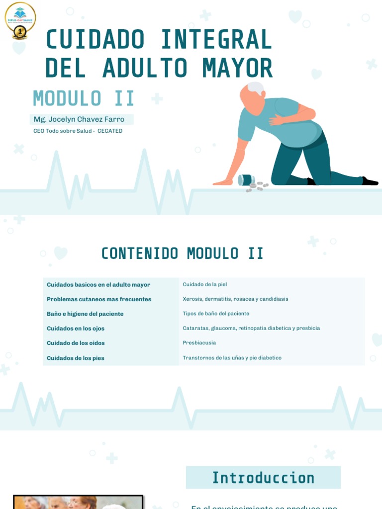 MÓDULO II. CUIDADOS BÁSCOS EN DEL ADULTO MAYOR | PDF