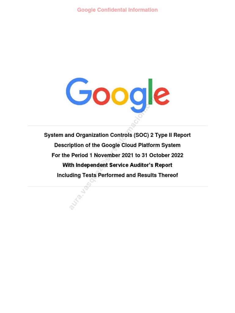 GCP - (Fall-2022) GCP Soc 2. | PDF | Cloud Computing | Artificial Intelligence