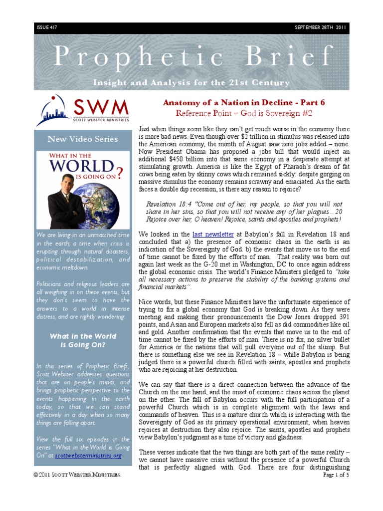 (Anatomy of A Nation in Decline) 06 - Reference Point God Is Sovereign ...