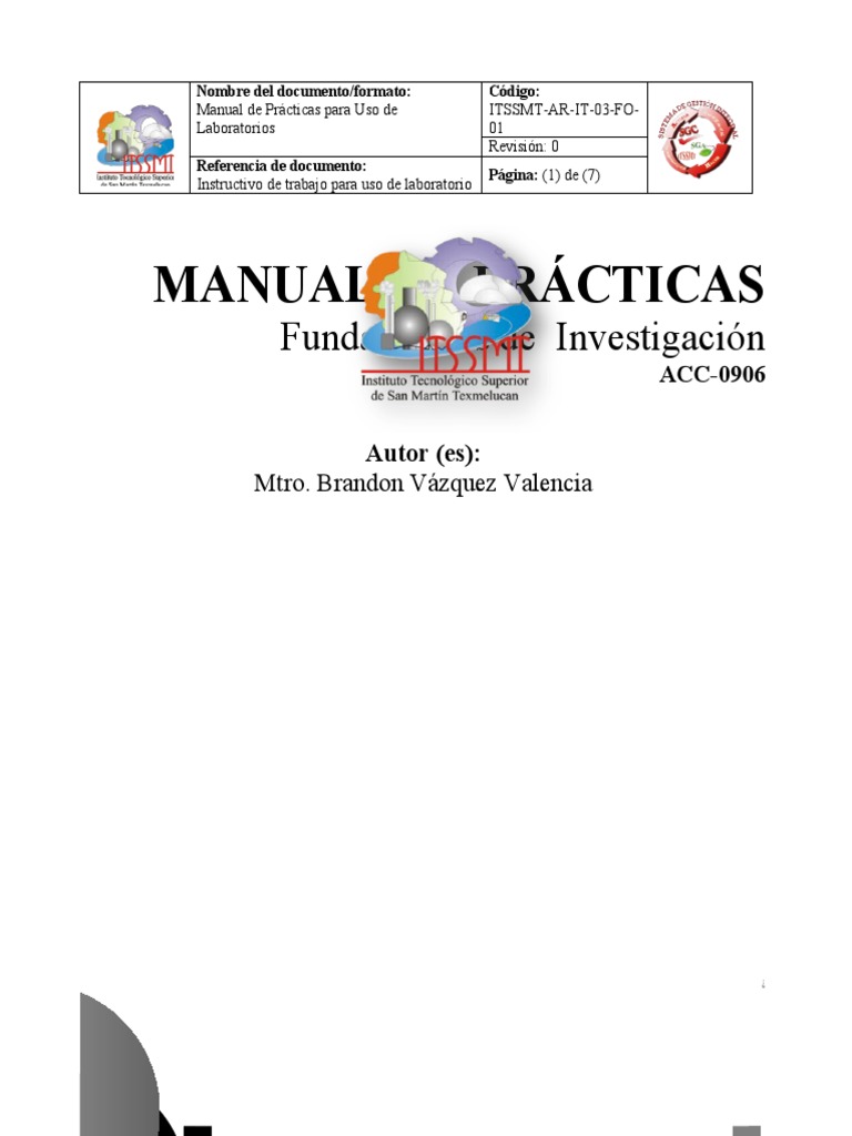 Manual de Fundamentos de Investigación | PDF