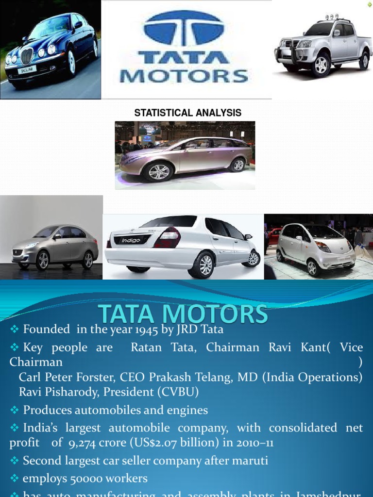 Tata Motors 2010-11 Sales Analysis | PDF | Skewness | Coefficient Of ...