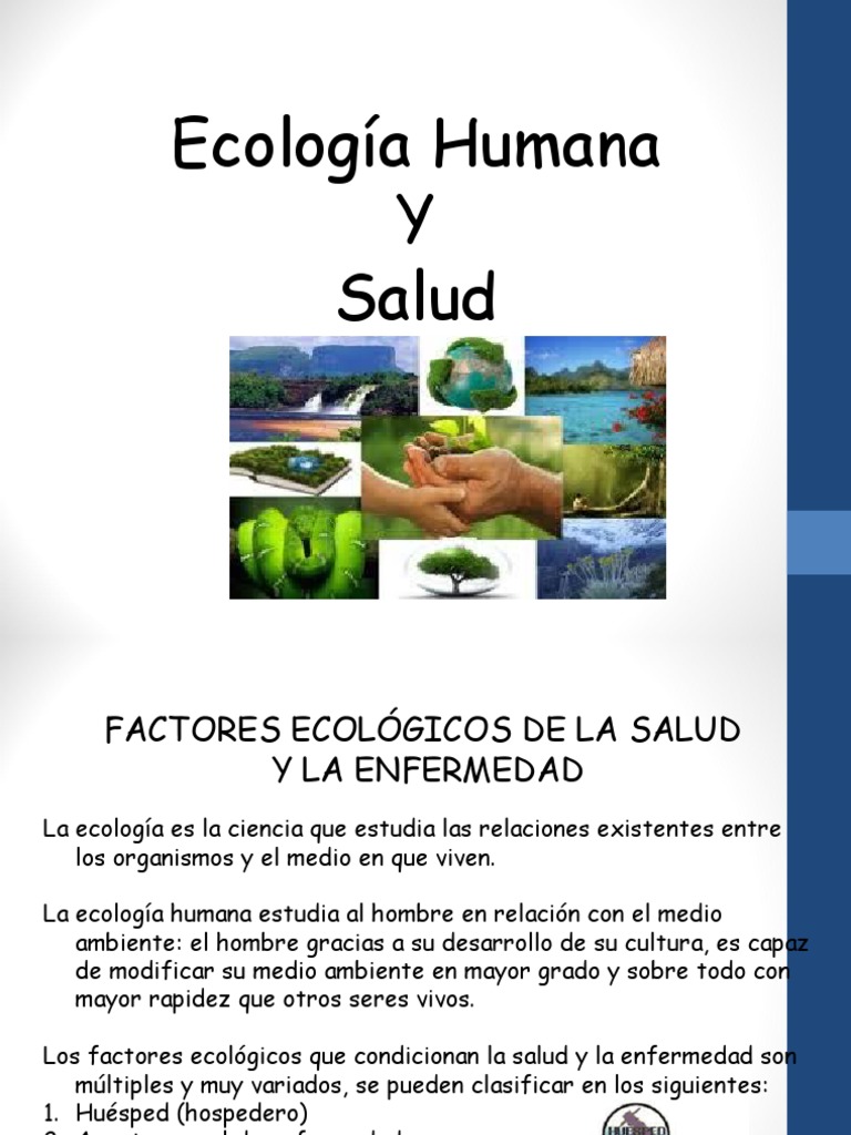 9.- Ecología Humana y Salud | PDF