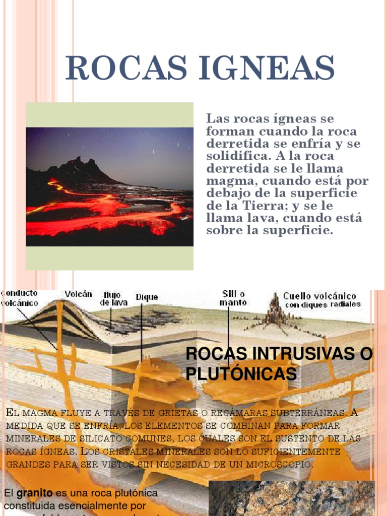 Tipos y Composición de Rocas Ígneas | PDF