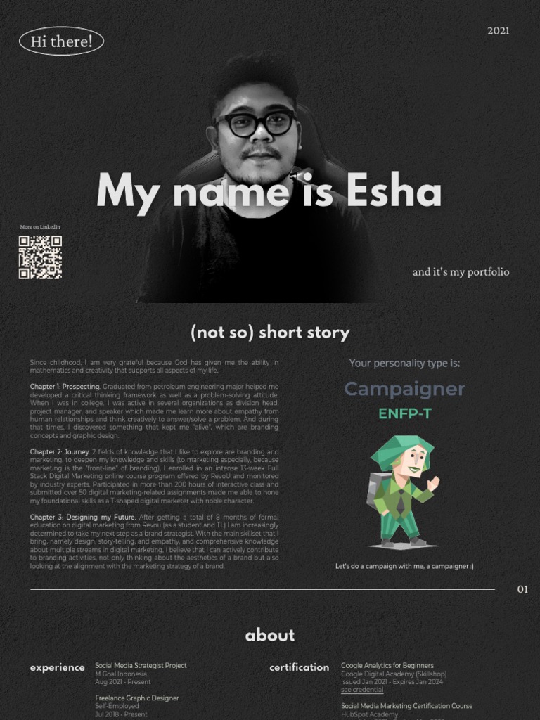Portfolio - Esha | PDF