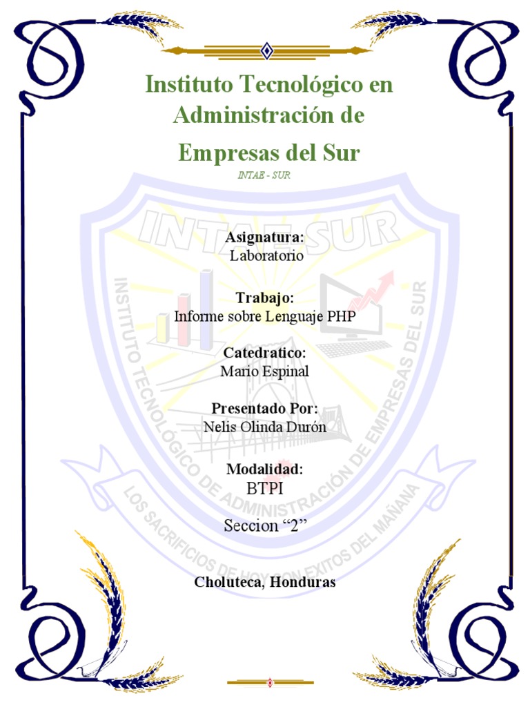 Lenguaje PHP | PDF Lenguaje PHP | PDF