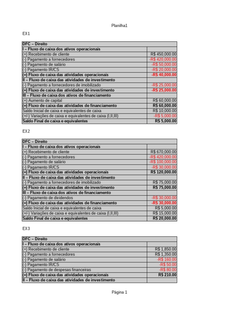 Exercicio 1 2 3 | PDF