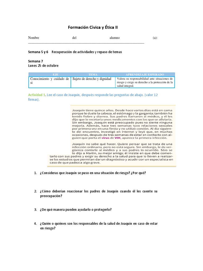 Formación Cívica Y ética Ii Pdf