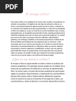 Infografia Juicio Critico | PDF