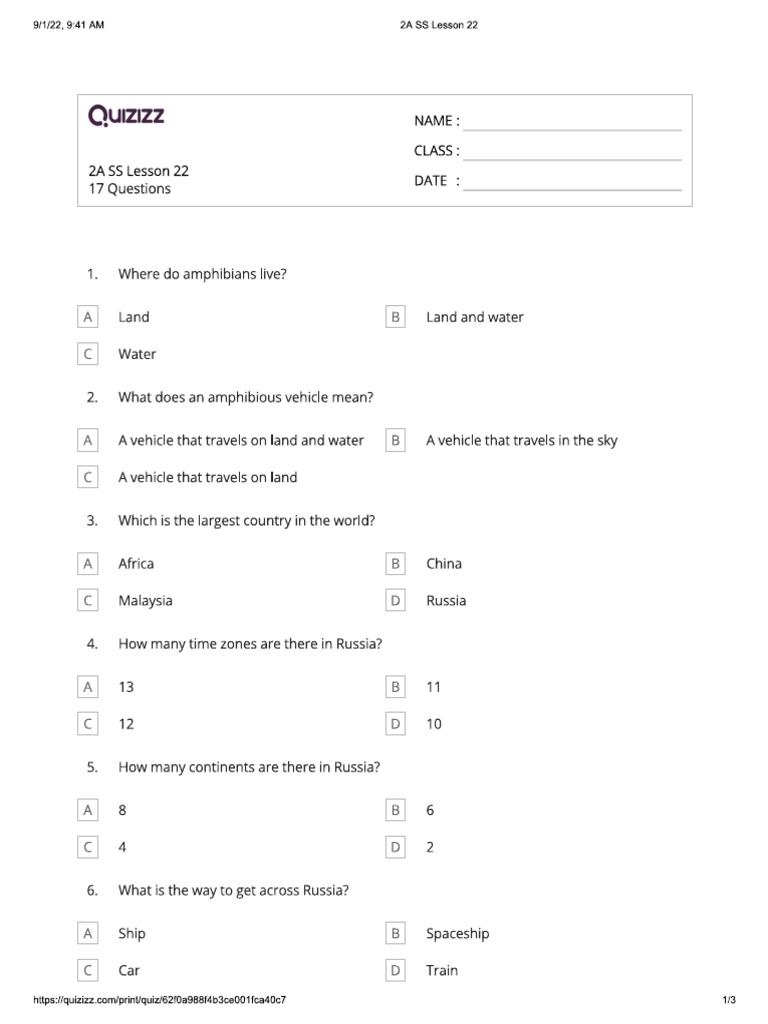 My Story and The World Around Me Social Studies Lesson 22 | PDF