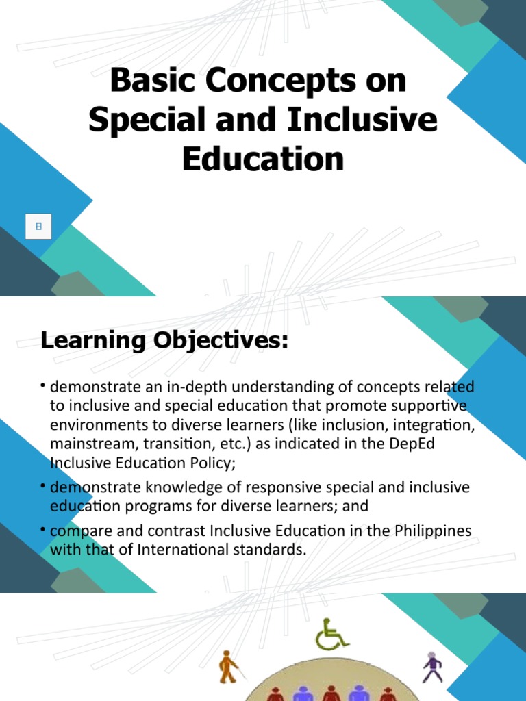 Basic Concepts On Special and Inclusive Education | PDF