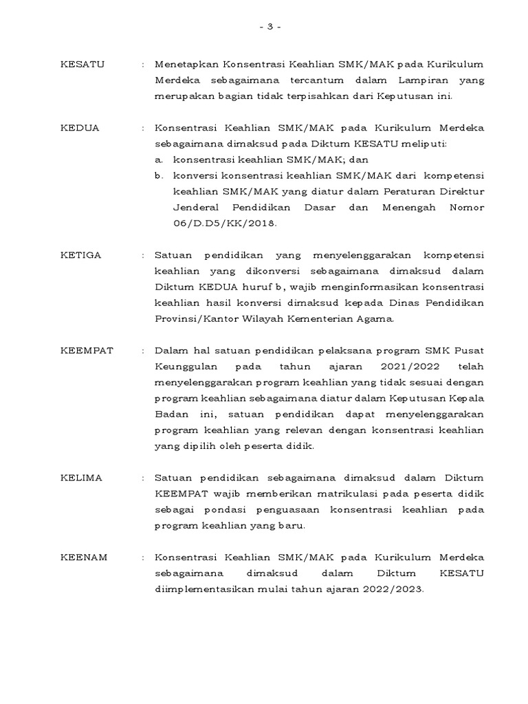024 - H - KR - 2022-Salinan-SK-Kabadan-tentang-Konsentrasi-Keahlian-SMK-MAK-Kurikulum-Merdeka-1 ...