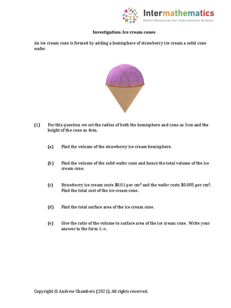 Ice Cream | PDF