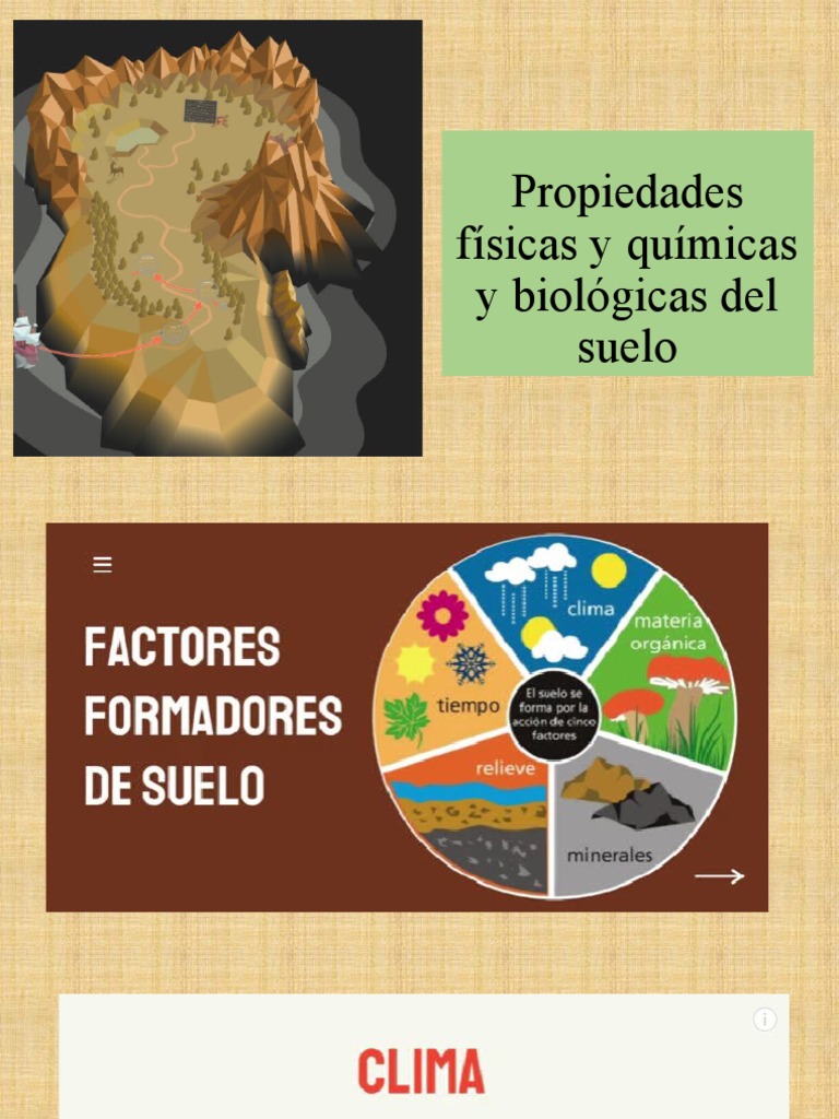 Propiedades Físicas y Químicas Del Suelo | PDF
