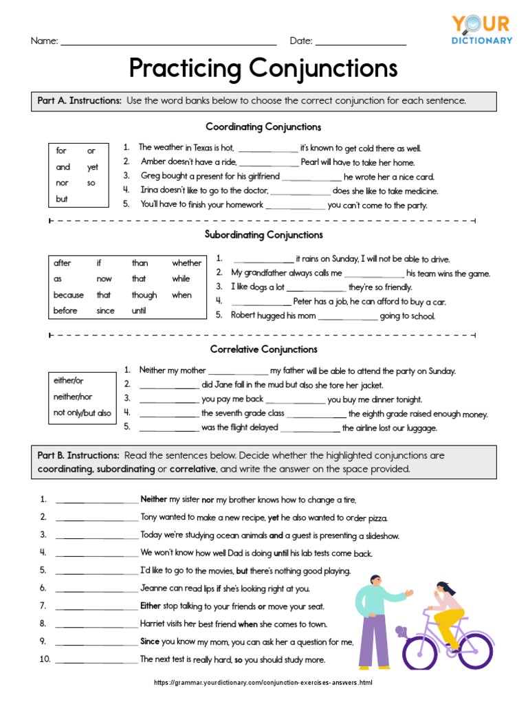 Conjunctions | PDF