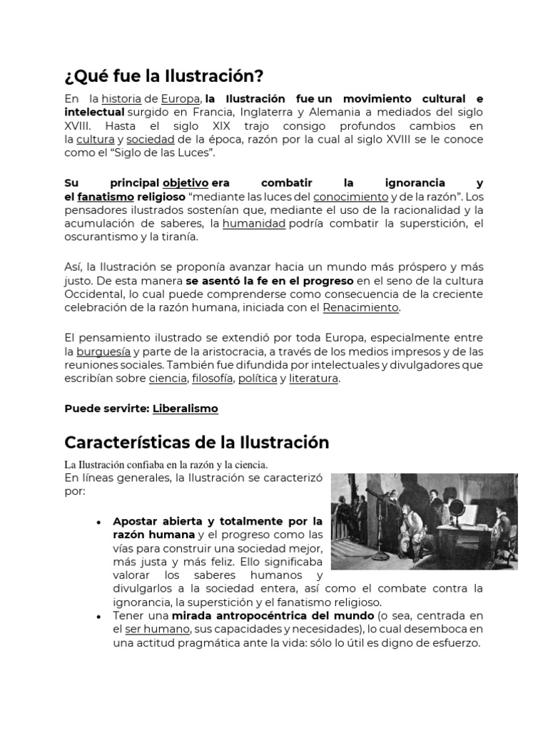 La Ilustración | PDF | Era de iluminacion | Voltaire