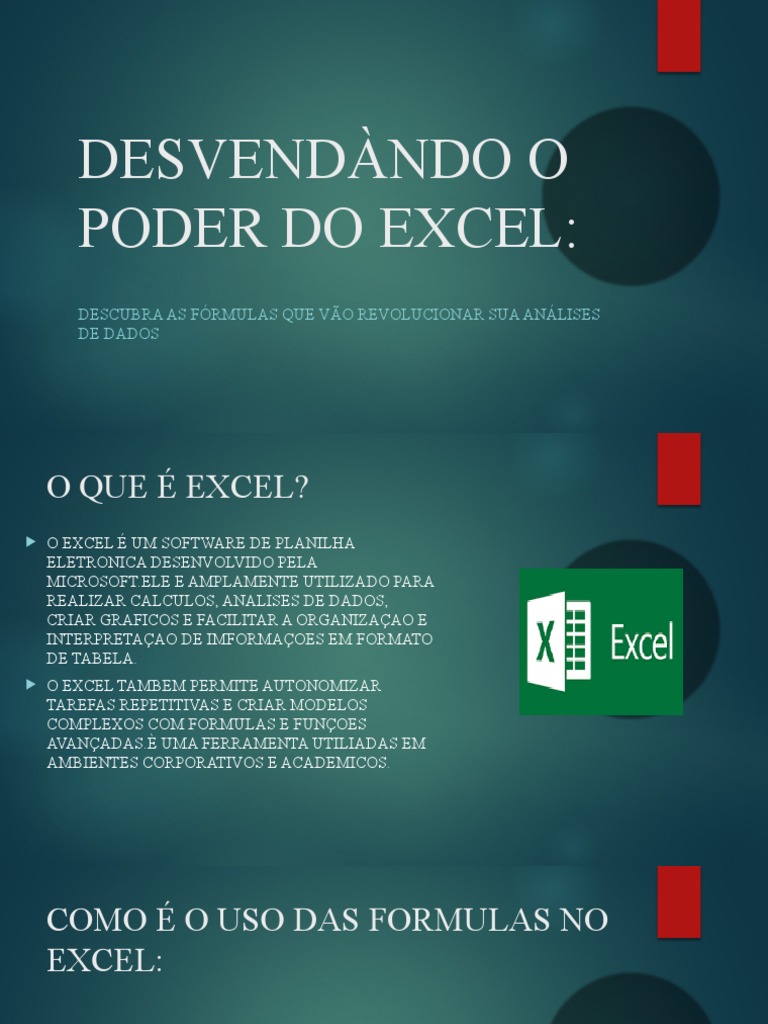 Desvendàndo o Poder Do Excel | PDF | Microsoft Excel | Dados