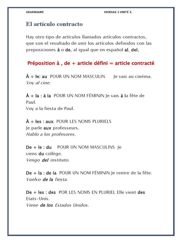El Artículo Contracto | PDF | Artes del Lenguaje y Comunicación