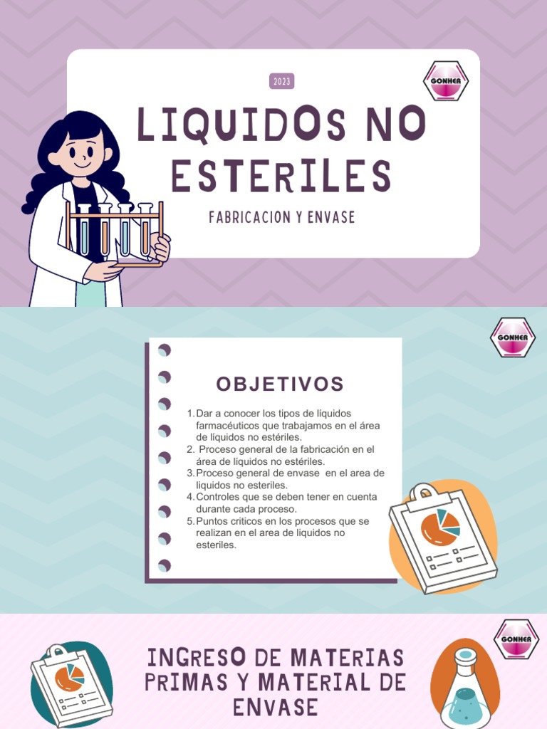 Procesos en Líquidos No Estériles | PDF
