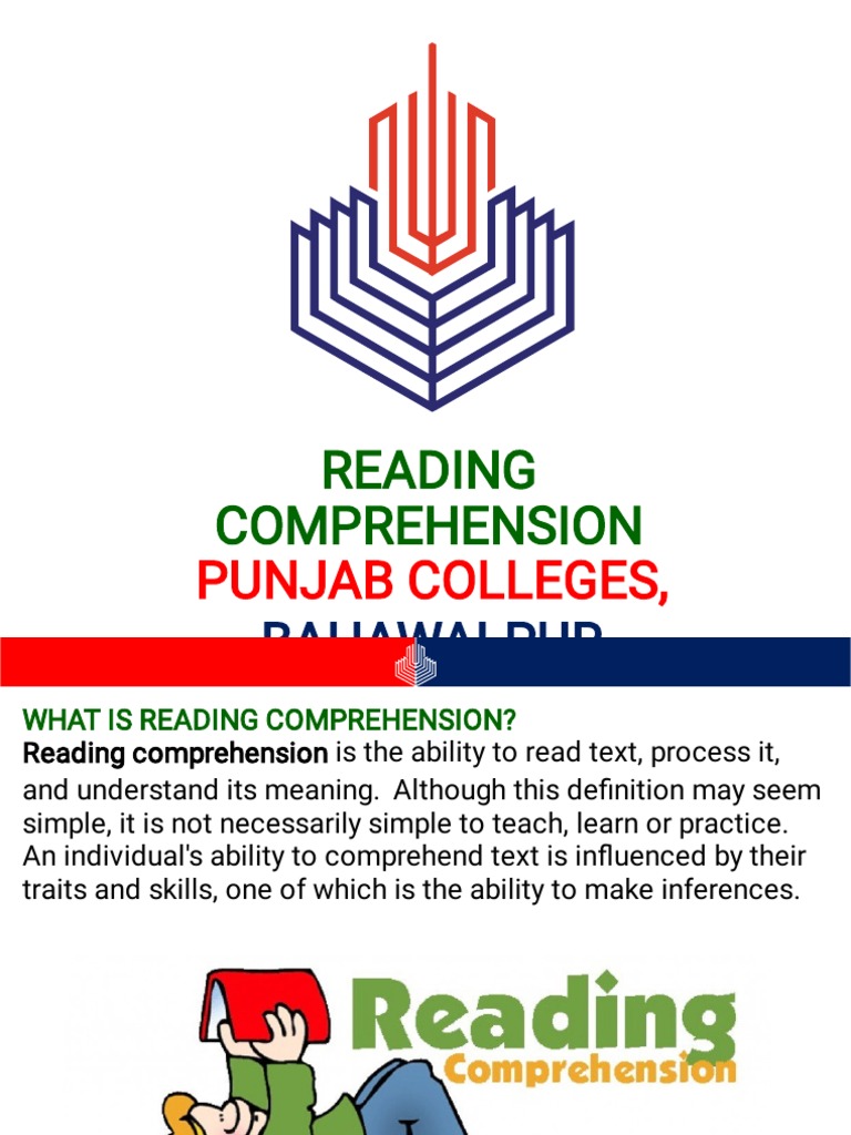 Reading Comprehension | PDF | American Sign Language | Reading ...