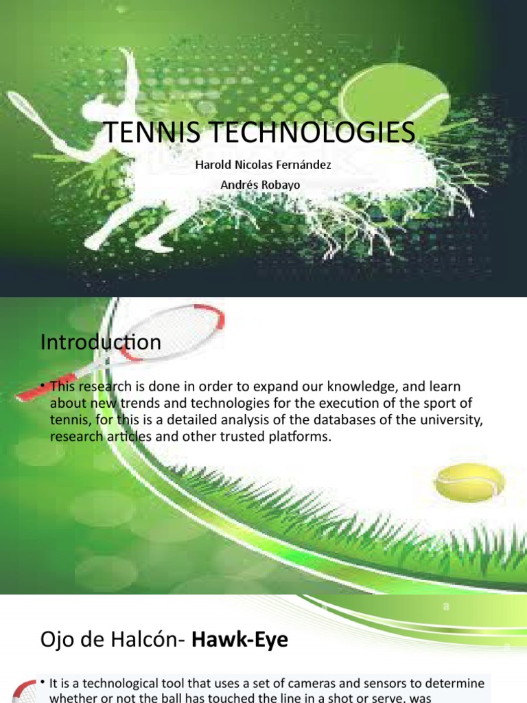 TENNIS TECHNOLOGIES | PDF