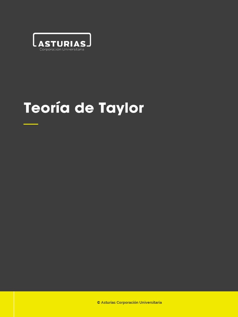 Teoria de Taylor | PDF
