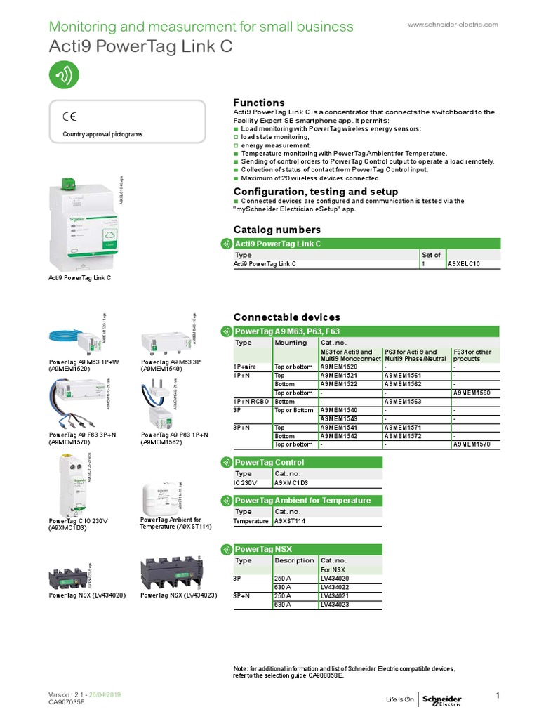 PowerTag Link C | PDF