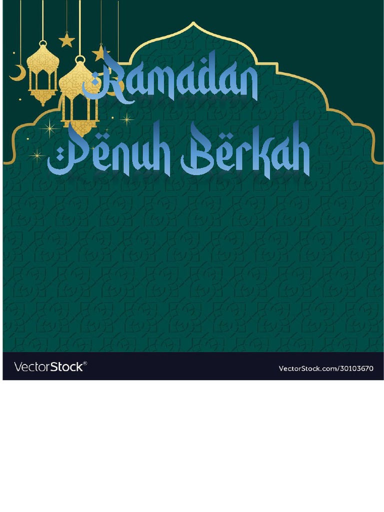 Ramadan Penuh Berkah | PDF Ramadan Penuh Berkah | PDF