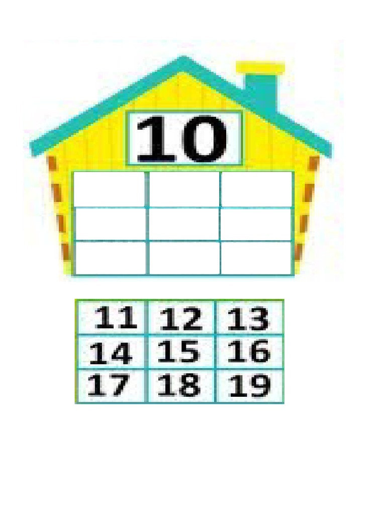 Casita Familia Del Número 10 | PDF