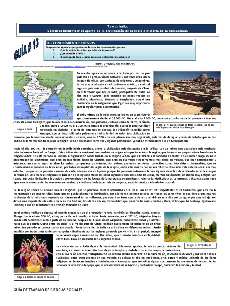 India: Historia y Cultura Milenaria | PDF | Vedas