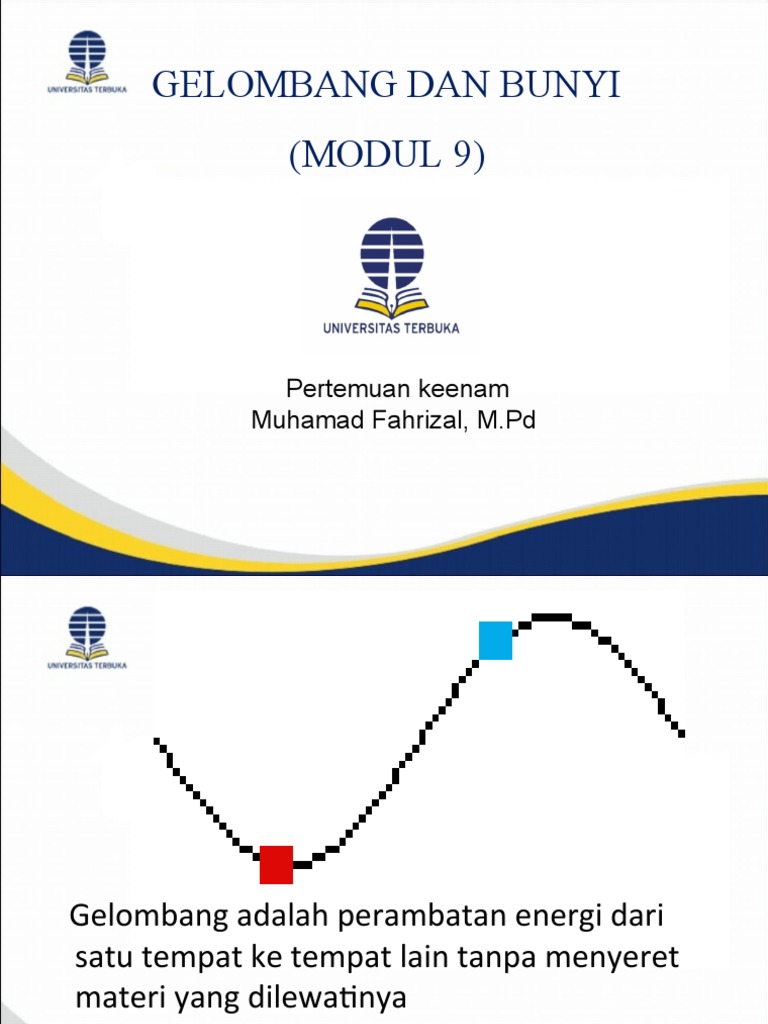 Modul 9 (Gelombang Dan Bunyi) | PDF