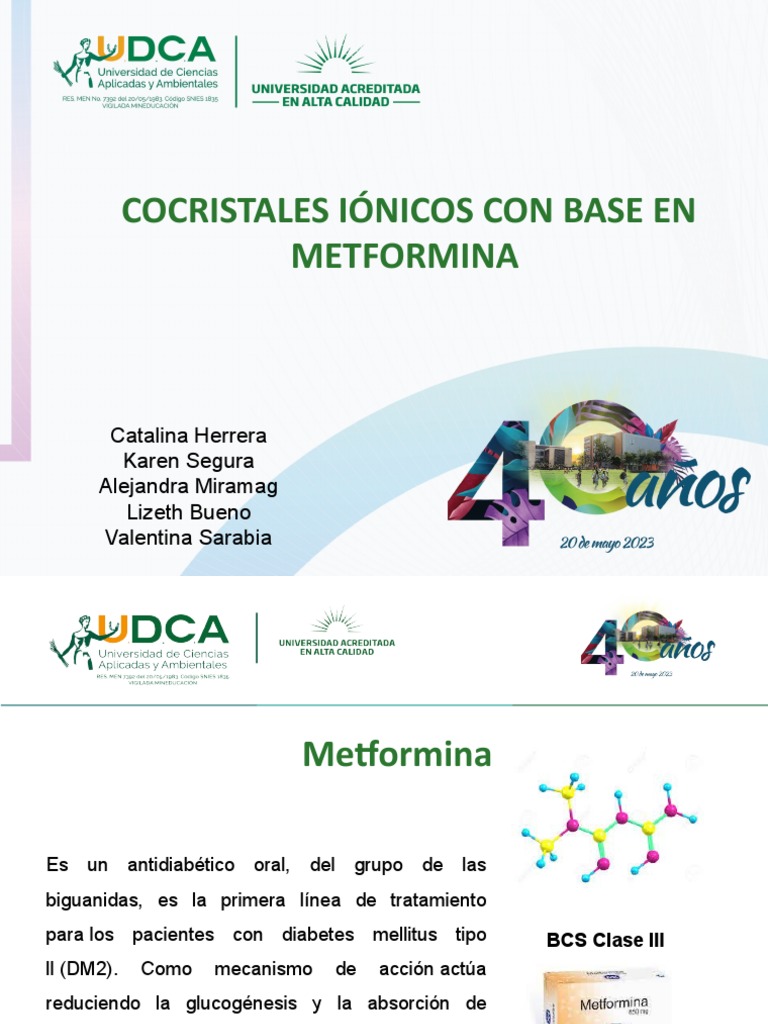 Cocristales de Metformina y Patentes | PDF | Cristalografía de rayos X ...