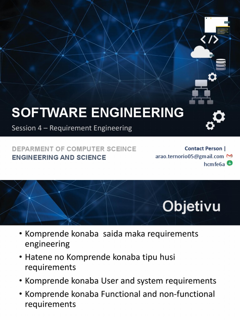 Session 4 Requirement Engineering Pdf Computer Science Computing